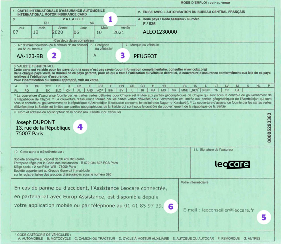 Comment obtenir ma carte verte Leocare ? - Leocare